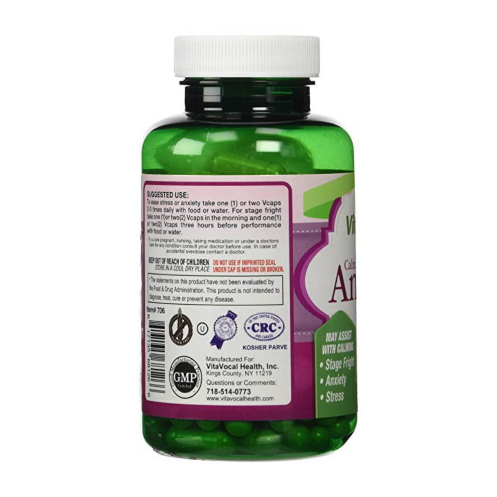 Calming & Anxiety Ease Best Vitamins and Supplements – Vita Vocal Health